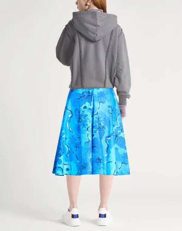 Marni Flared Skirt With Floral Print