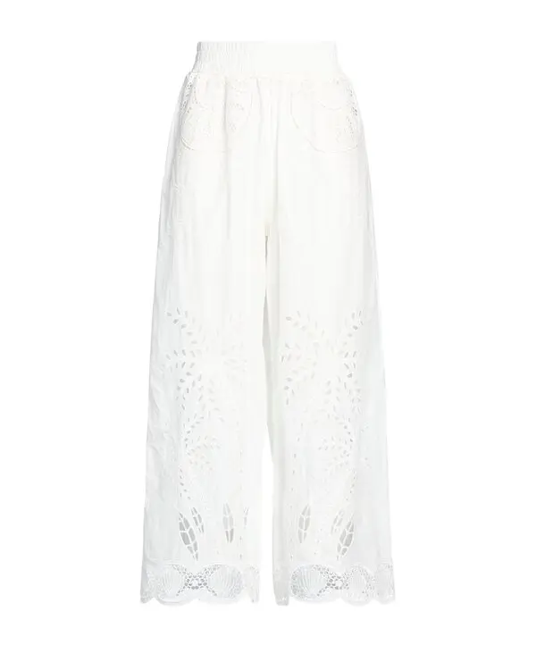 Farm Rio Elastic Waist Casual Pants