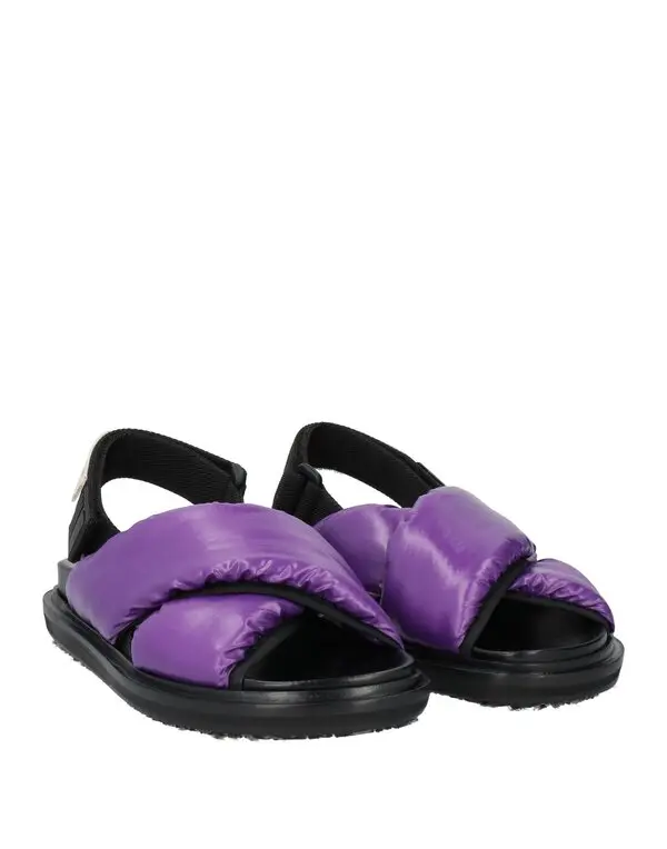 Marni Two-tone Shell Strappy Sandals