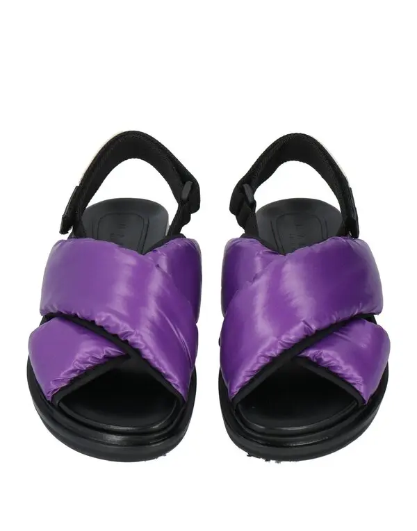 Marni Two-tone Shell Strappy Sandals