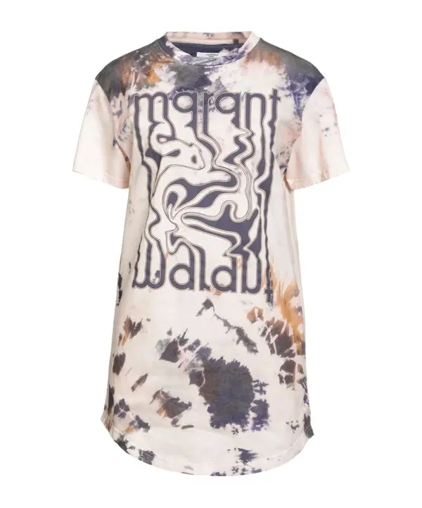 Isabel Marant Étoile Printed Logo Crew Neck T-shirt