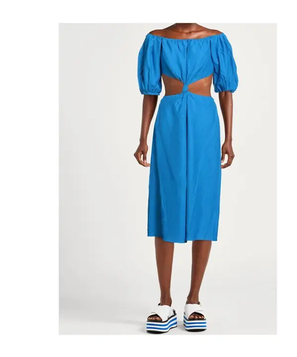 Farm Rio Hollow-out Dress