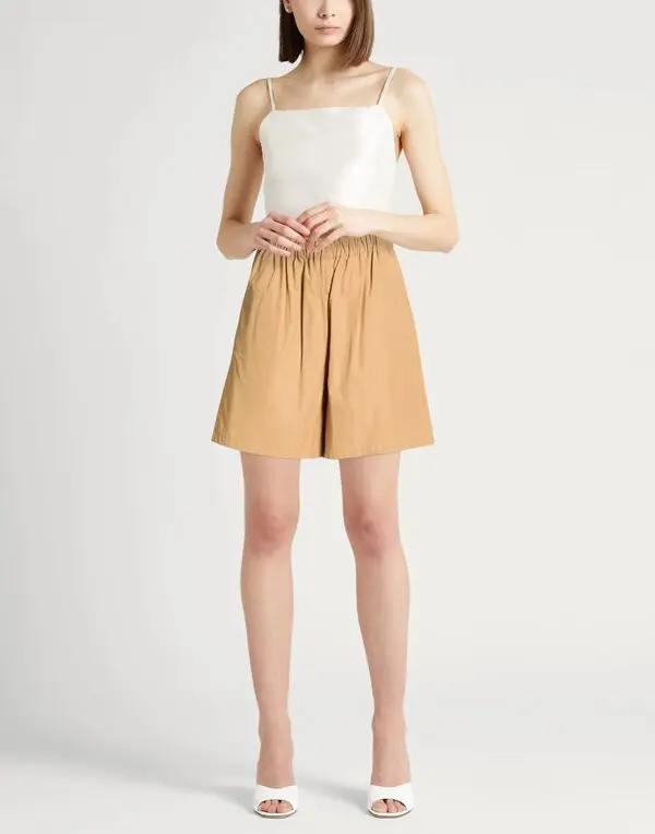Max Mara Woven Slit Pockets Shorts
