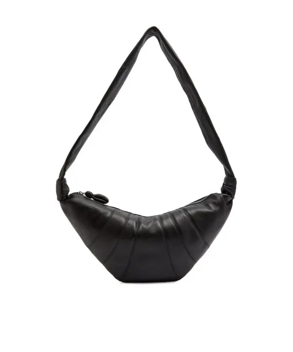 LEMAIRE Croissant Medium Grained Leather Shoulder Bag