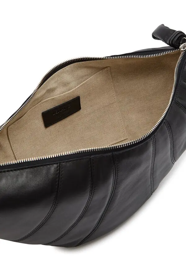 LEMAIRE Croissant Medium Grained Leather Shoulder Bag