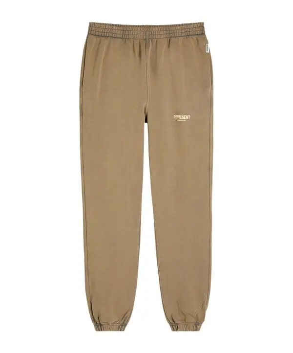 REPRESENT Owners Club Logo-print Cotton Sweatpants