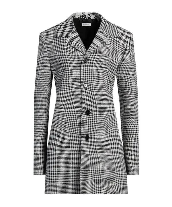 Burberry Prince Of Wales Check Flannel Blazer