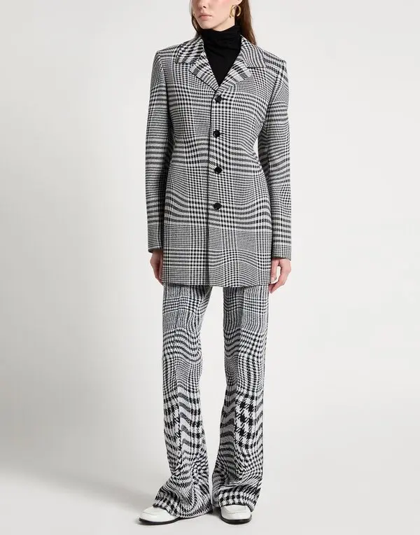 Burberry Prince Of Wales Check Flannel Blazer