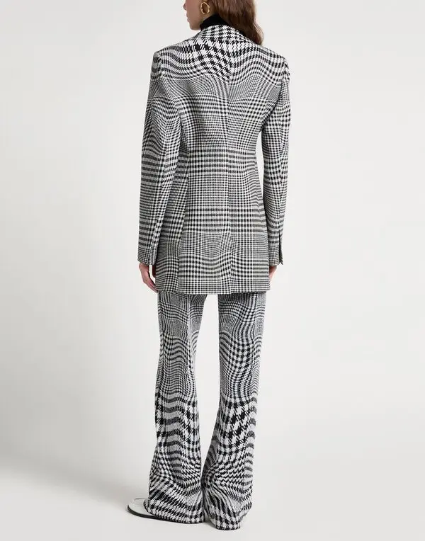 Burberry Prince Of Wales Check Flannel Blazer