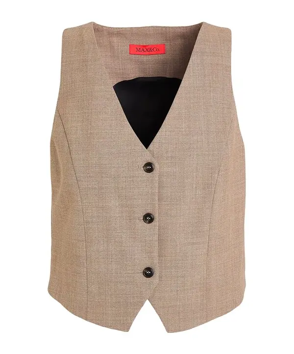 MAXCO. Single-breasted Vest