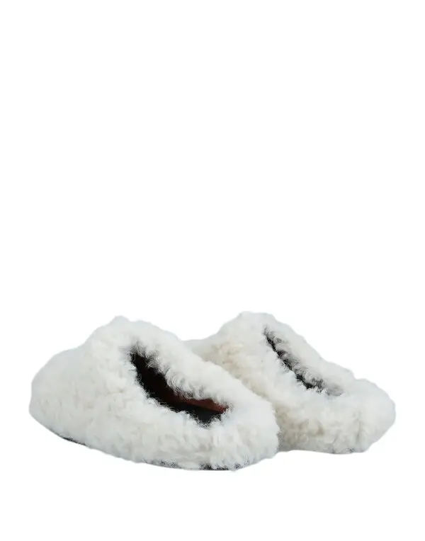 Marni Solid Color Round-toe Leather Shoes