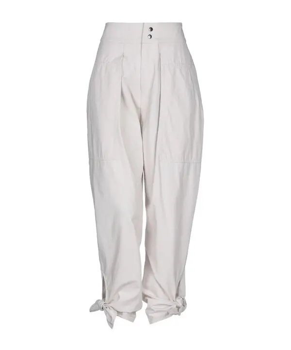Isabel Marant Étoile Solid Color Slim-fit Trousers