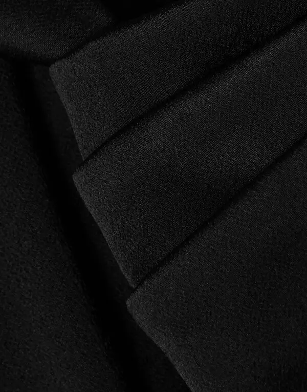 Saint Laurent Satin Sleeveless Dress