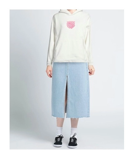 GANNI Hooded Sweatshirt With Embroidered Logo