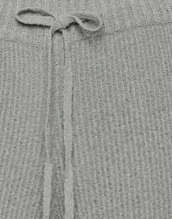MAISON MARGIELA Minimalist Solid Color Knitted Casual Pants