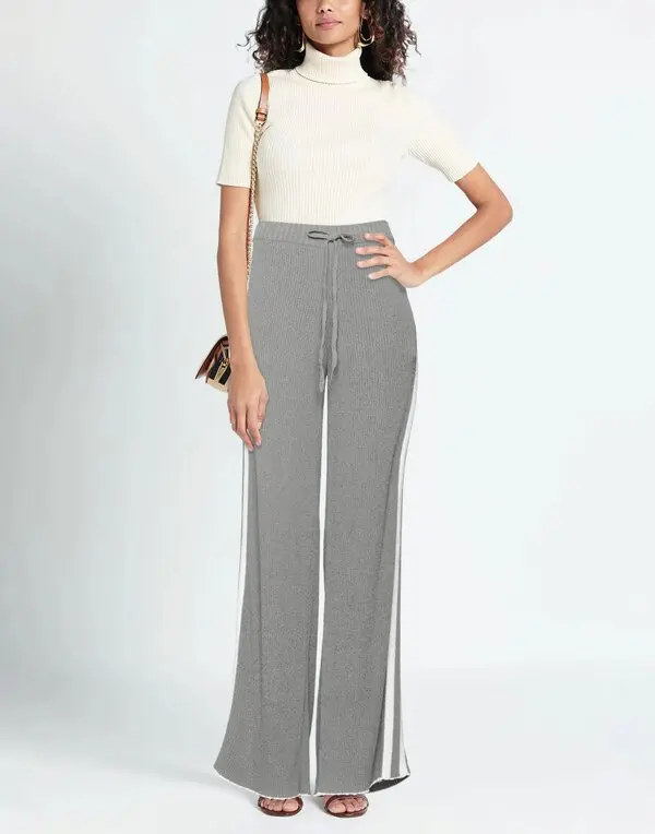 MAISON MARGIELA Minimalist Solid Color Knitted Casual Pants