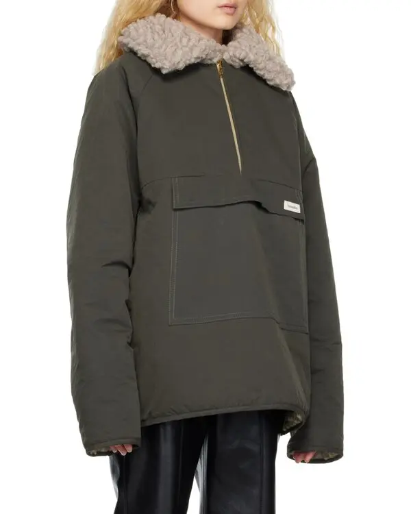 Nanushka Reversible Pullover Jacket