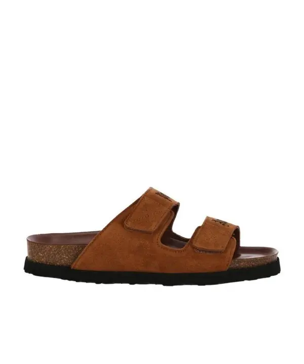 Palm Angels Logo-print Touch-strap Sandals