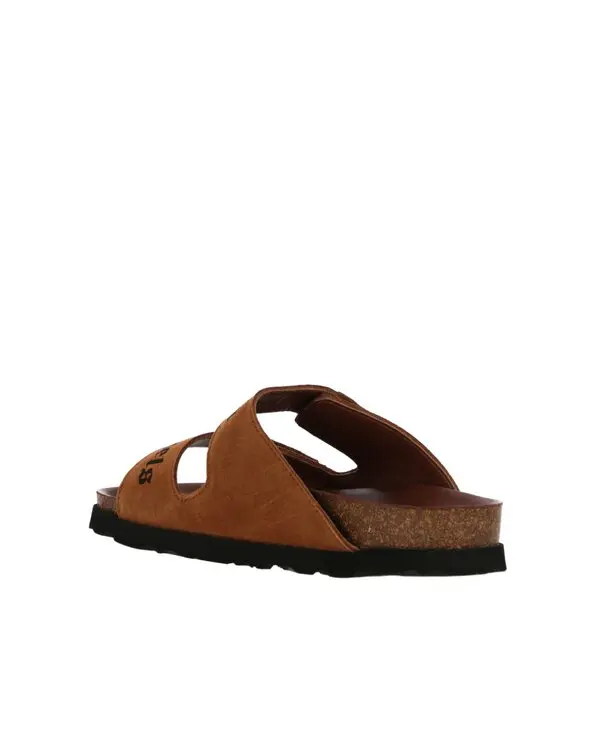 Palm Angels Logo-print Touch-strap Sandals