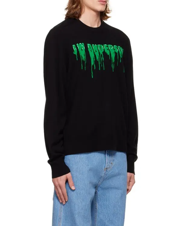 J.W.ANDERSON Intarsia-knit Logo Jumper