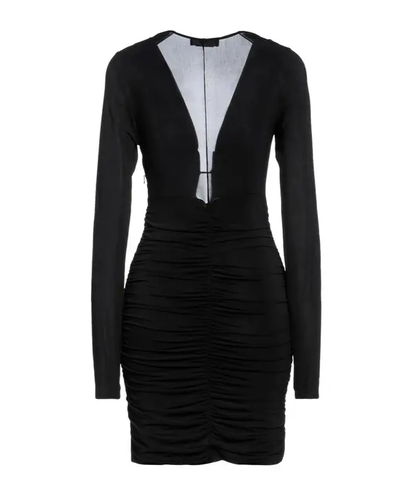 Isabel Marant Étoile Long Sleeve Deep V Neckline Mini Dress