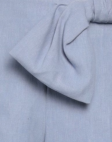 Chloé Bow Detail High Waisted Shorts - Blue