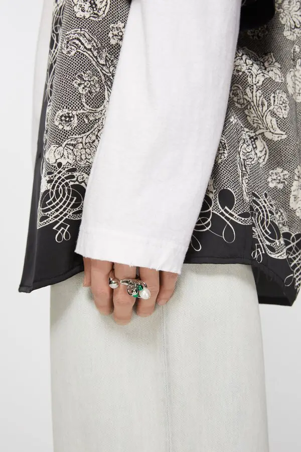 Acne Studios Pearl-embellished Ring