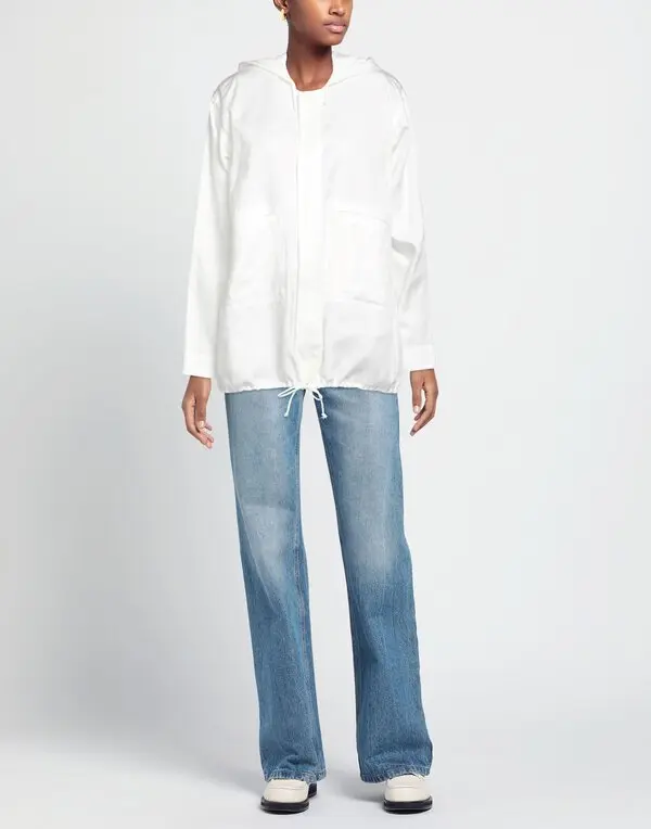 MAISON MARGIELA Long Sleeve Hooded Blouse