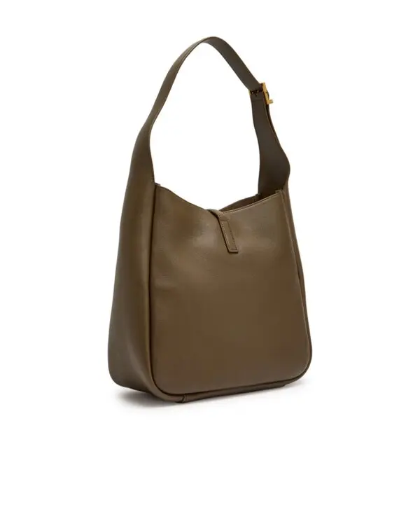 Saint Laurent Le 5 À 7 Small Leather Hobo Bag