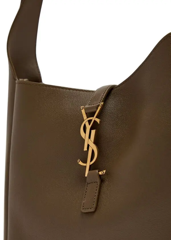 Saint Laurent Le 5 À 7 Small Leather Hobo Bag