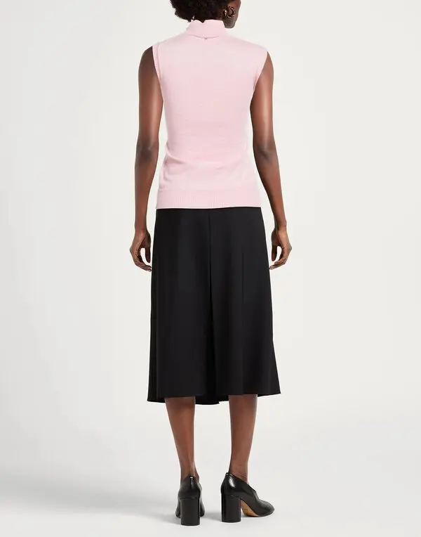 Sportmax Lightweight Sleeveless Turtleneck Top