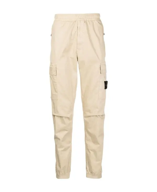 Stone Island Tapered-leg Cargo Trousers