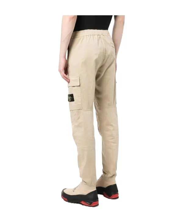 Stone Island Tapered-leg Cargo Trousers