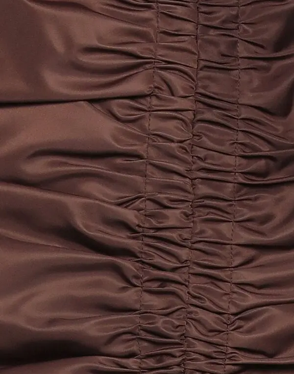 GANNI Gathered Detail Zip Up Skirt
