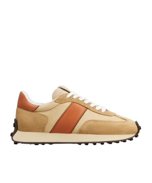 TOD'S Round Toe Lace-up Low-top Sneakers