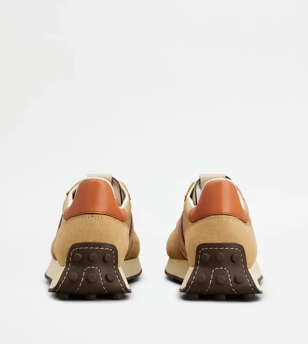 TOD'S Round Toe Lace-up Low-top Sneakers