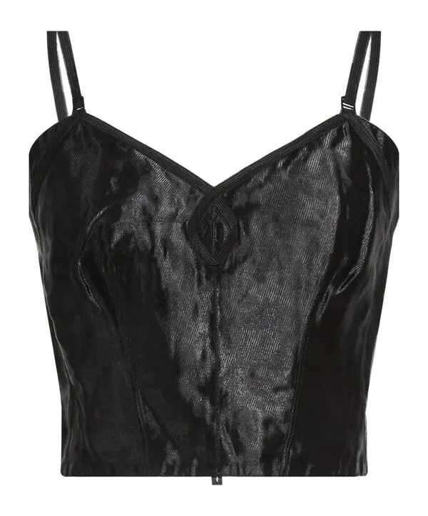 MAISON MARGIELA Deep Neckline Cropped Top