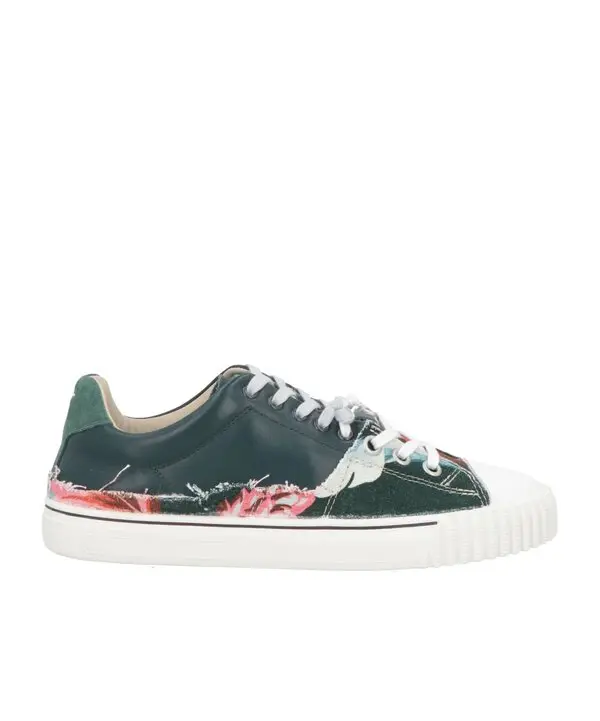 MAISON MARGIELA Floral Pattern Low-top Casual Shoes - White