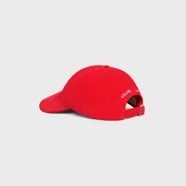 Celine Vivienne Cap In Corduroy