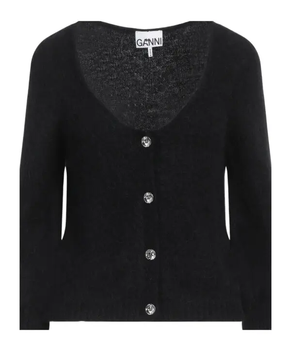 GANNI Cardigan With Button Detailing