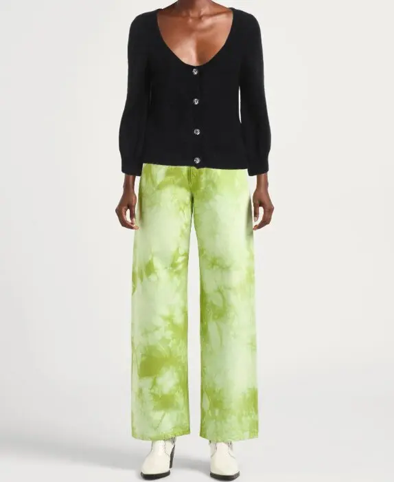 GANNI Cardigan With Button Detailing
