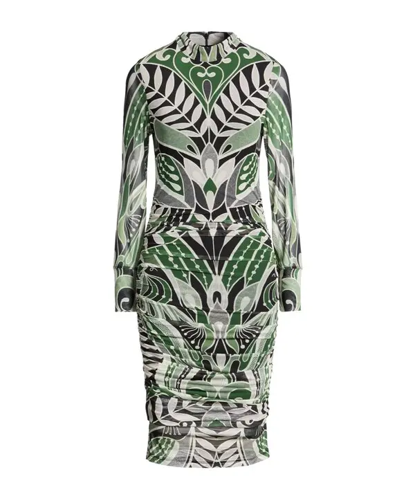 Farm Rio Long-sleeved Dress - Gray