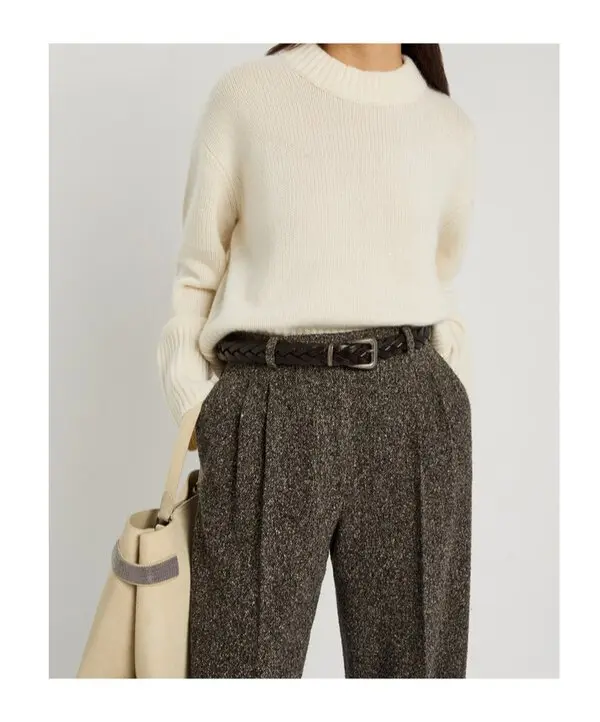Brunello Cucinelli Braided Leather Belt