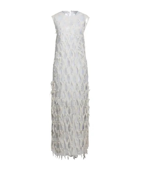 MAISON MARGIELA Two-tone Maxi Dress - Gray