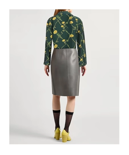Burberry Floral Print Silk Shirt