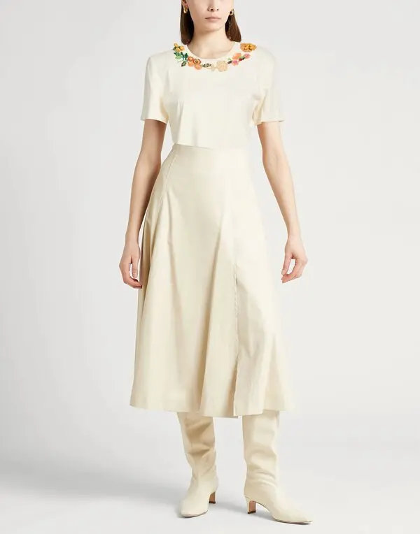 Tory Burch Short Sleeve Embellished T-shirt