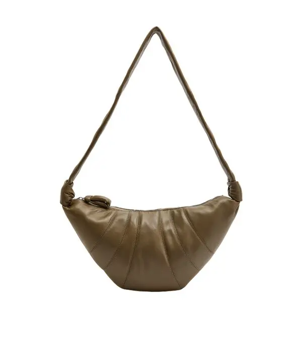 LEMAIRE Medium Croissant Leather Shoulder Bag