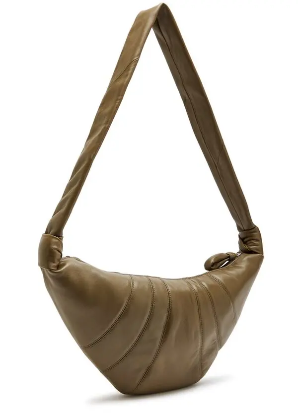 LEMAIRE Medium Croissant Leather Shoulder Bag