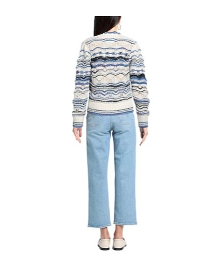 Isabel Marant Étoile Multicolor Knitted Crew Neck Top