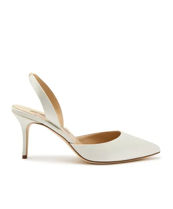 Manolo Blahnik Pointed-toe High Heels - White